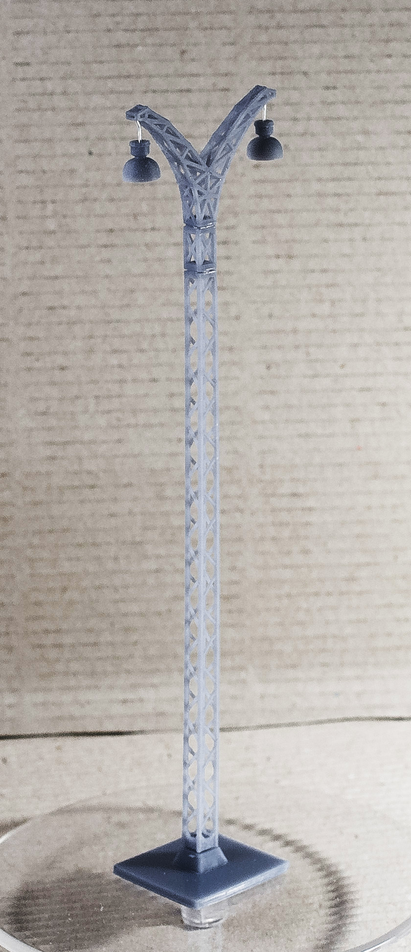 🚉 Station mast hanging light "type01" (H0 and other scales)・ STL File ...