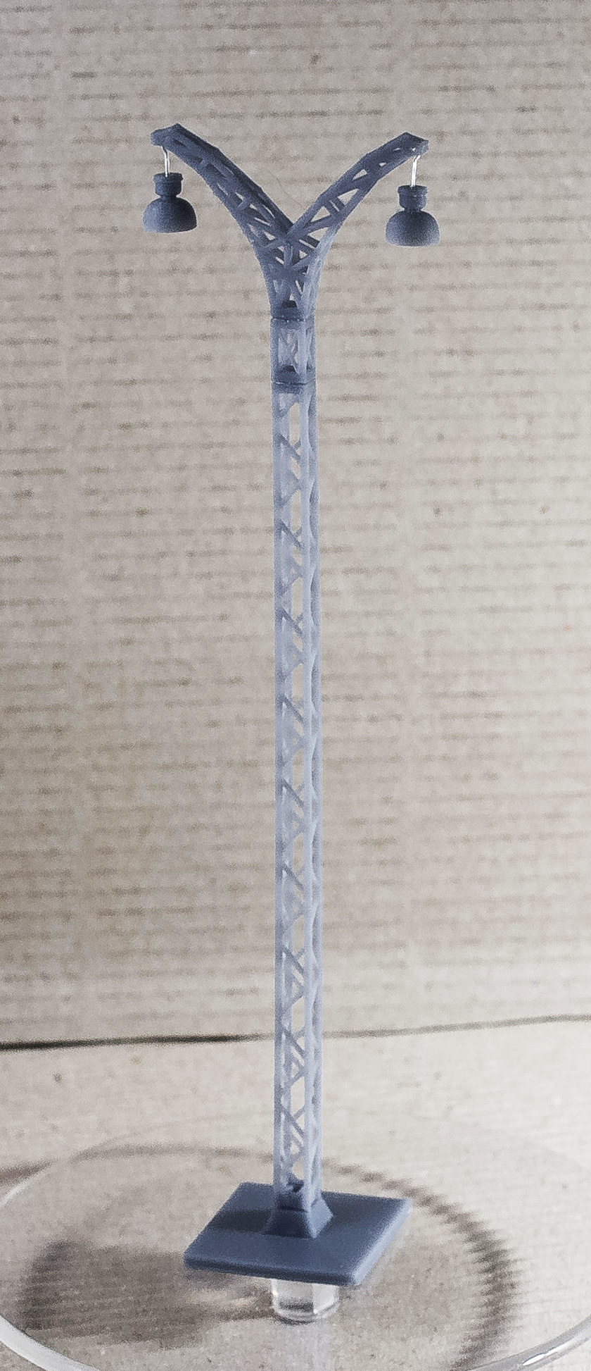 🚉 Station mast hanging light "type01" (H0 and other scales)・ STL File ...