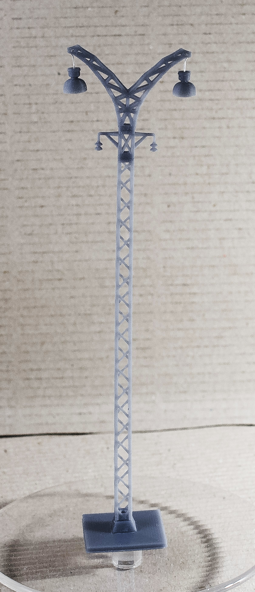 🚉 Station mast hanging light "type01" (H0 and other scales)・ STL File ...