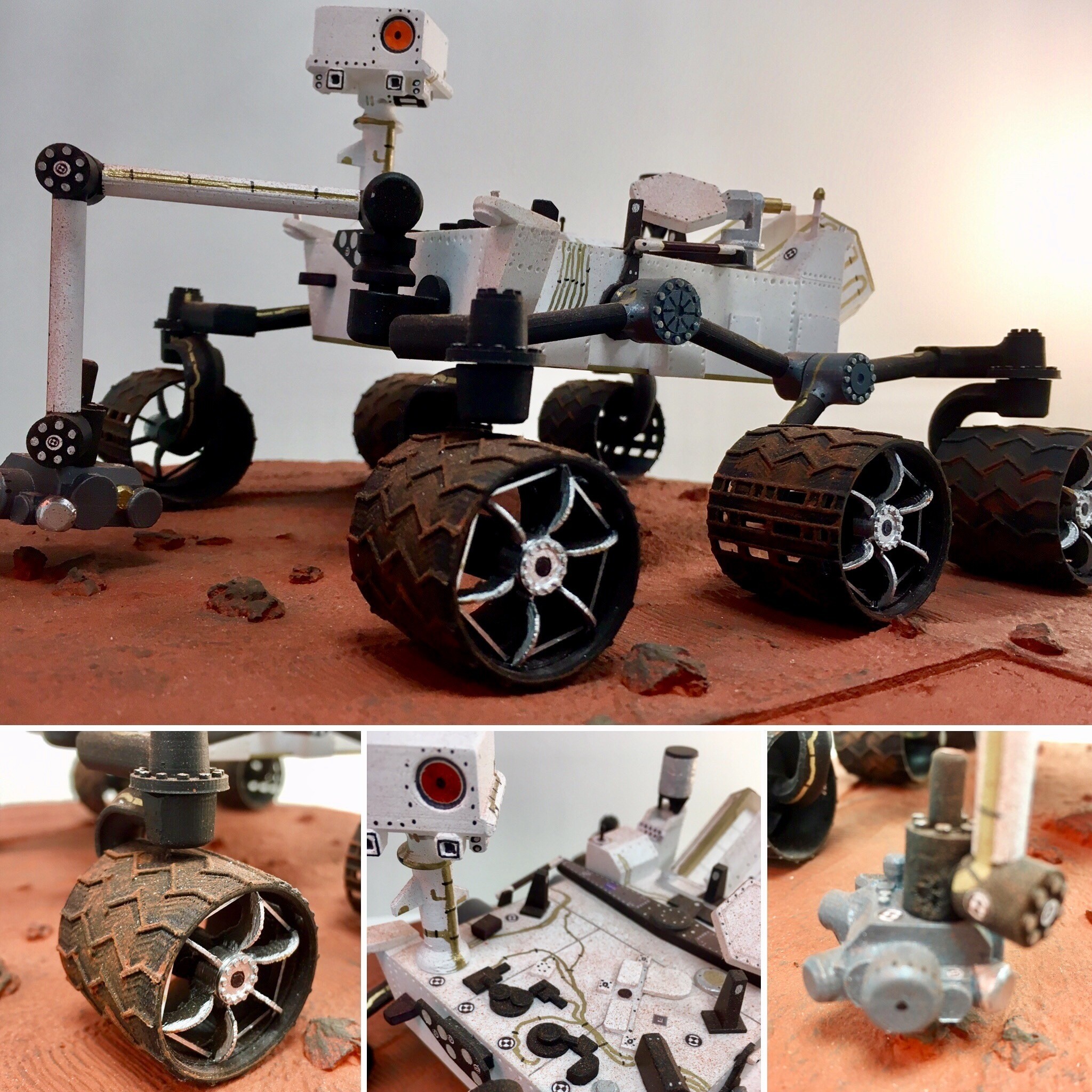 Curiosity Rover imprimable en 3D • fait avec Ultimaker 2 / Ultimaker 3 ...