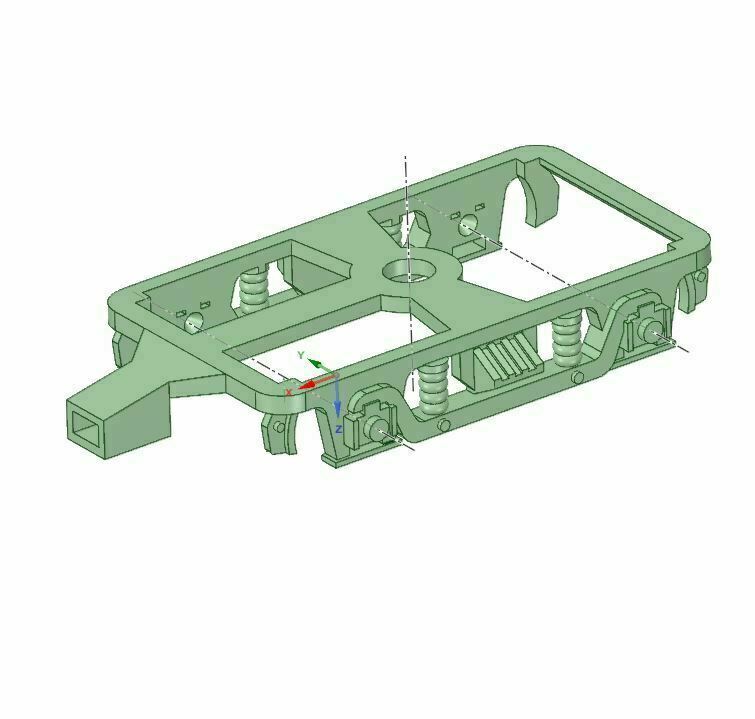 STL file bogie for car CIWL Jouef Champagnole 🚗 ・3D print design to download・Cults