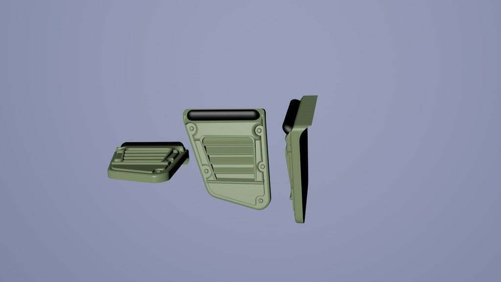 Archivo STL gratuito Land Rover LH WOLF MILITARY INTAKE 🐺 (3MF)・Objeto ...