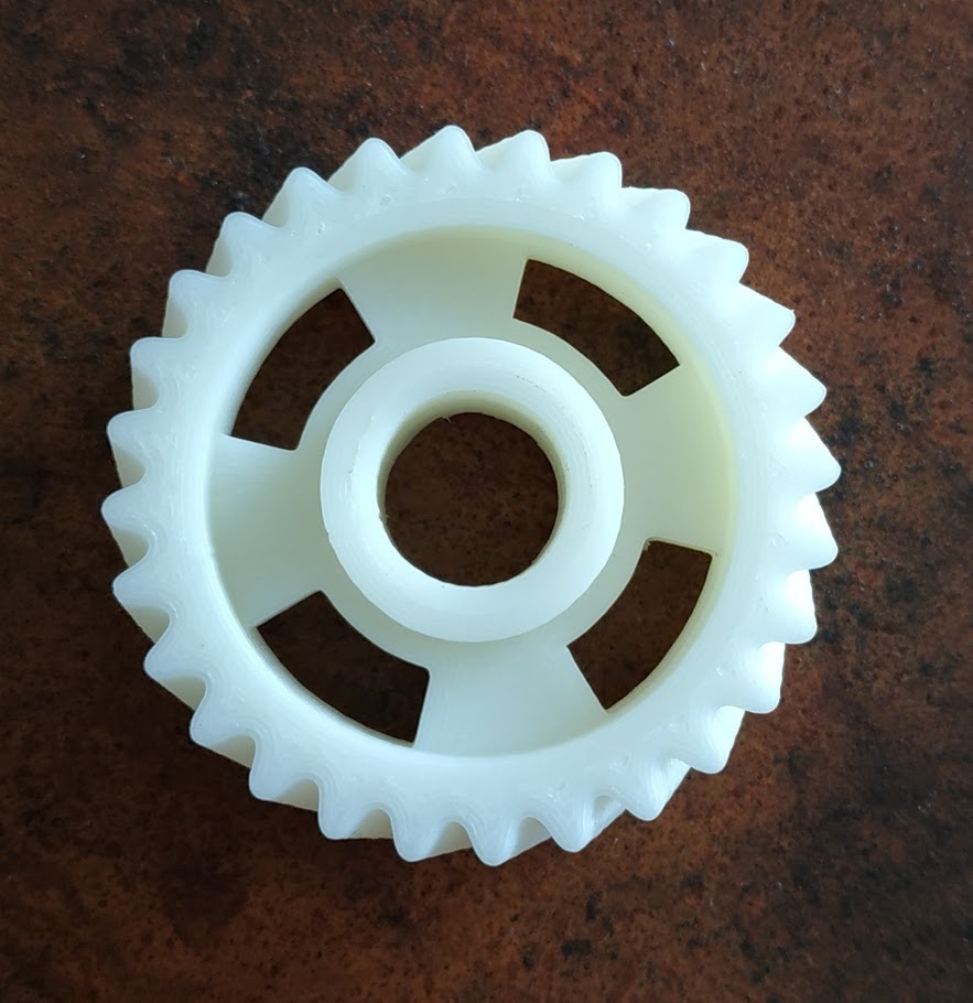 STL file Mower drive sprocket 28 teeth ⚙️ ・3D print object to download ...
