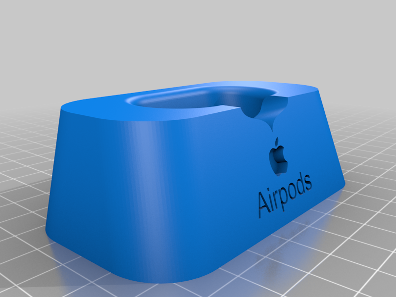 🏢 Soporte para Airpods・Archivo 3D Gratis para ・Cults