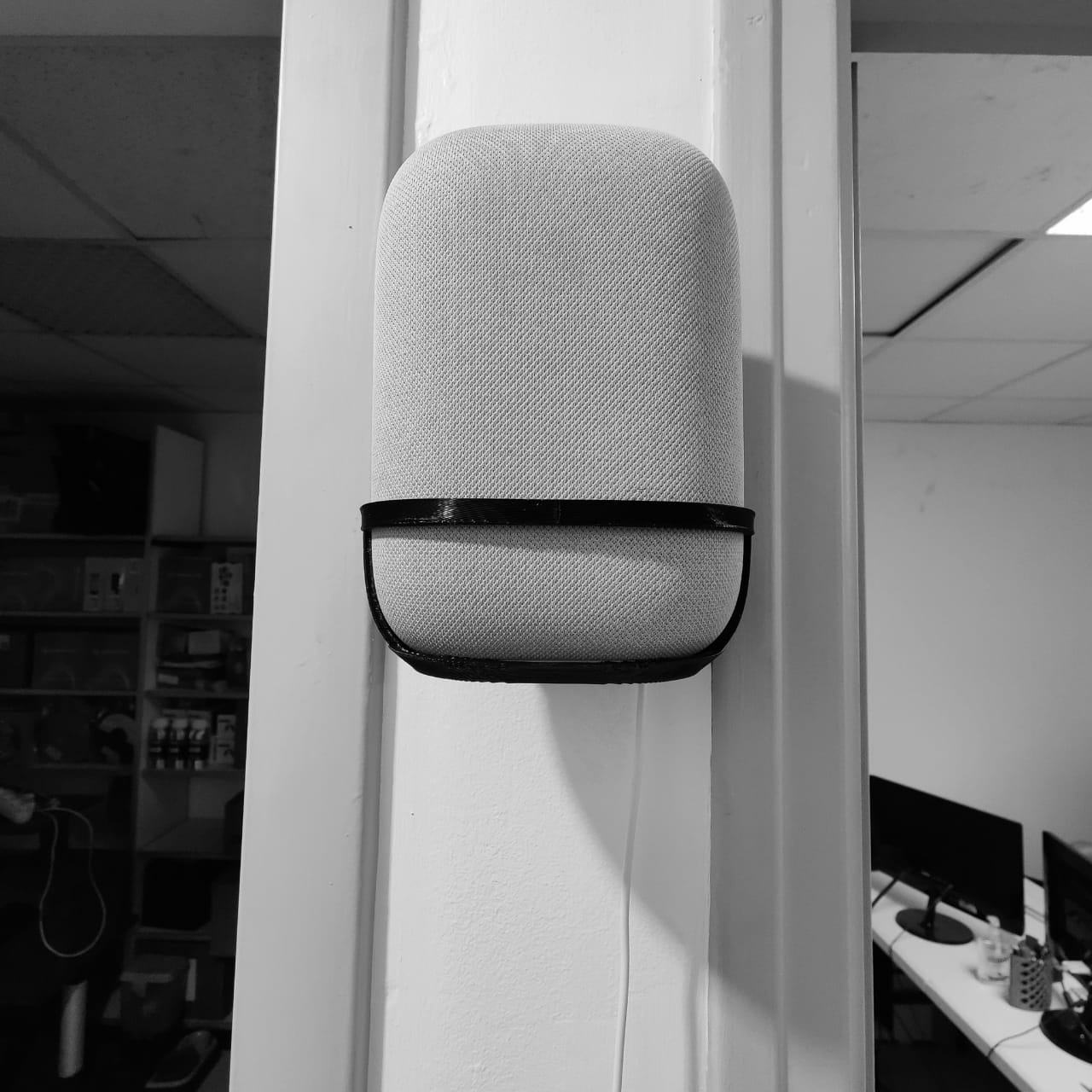 STL file Google Nest Audio wall mount 🪺 ・3D print design to download・Cults