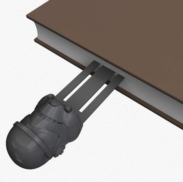 STL file Trooper Book Separator 📚 ・3D printer model to download・Cults