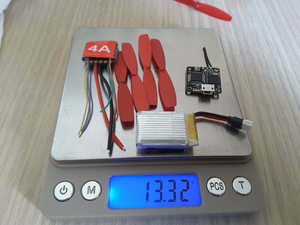 Free STL file Micro Quad fpv Racer 100mm Brushless 0703 1S 20.000kv 🚁 ...