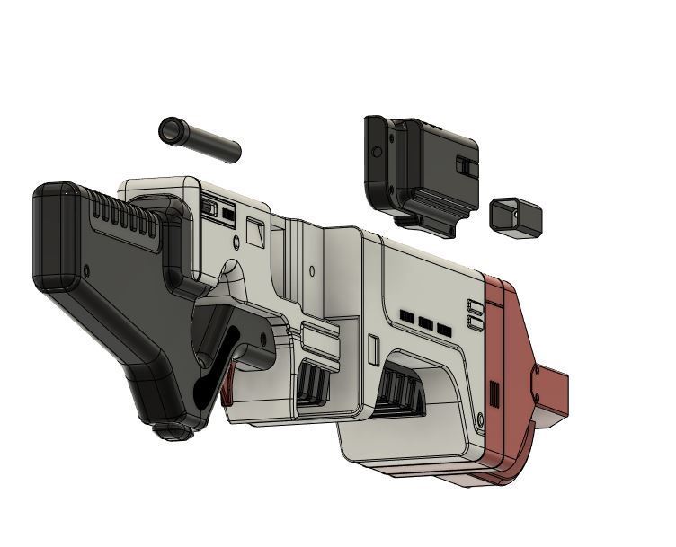 3D file Institute rifle inspired by Fallout 4 🎲 ・3D printable design to ...