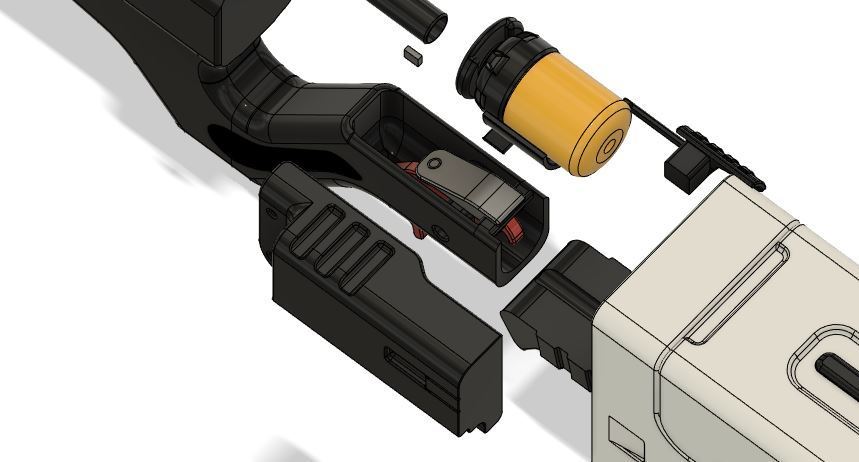 3D file Institute rifle inspired by Fallout 4 🎲 ・3D printable design to ...