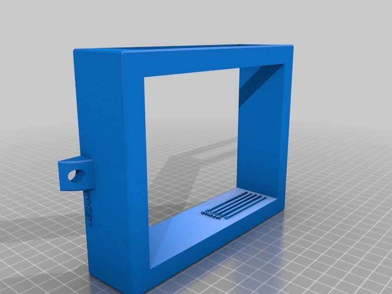 Free STL file Wanhao D7 no screws vat, windowed and mark levels version ...