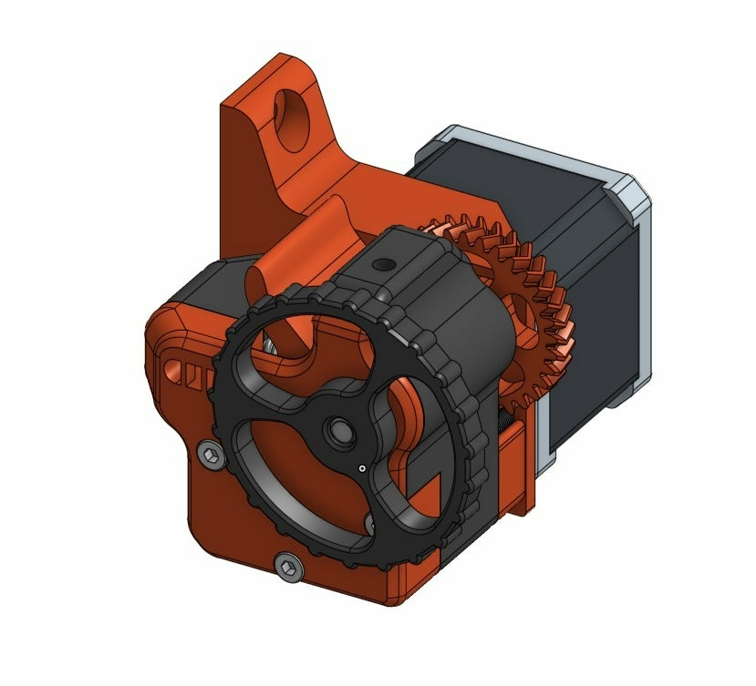 Free STL file Ditan - Dual Drive Geared Spring Loaded Extruder 🧞‍♂️ ・3D ...