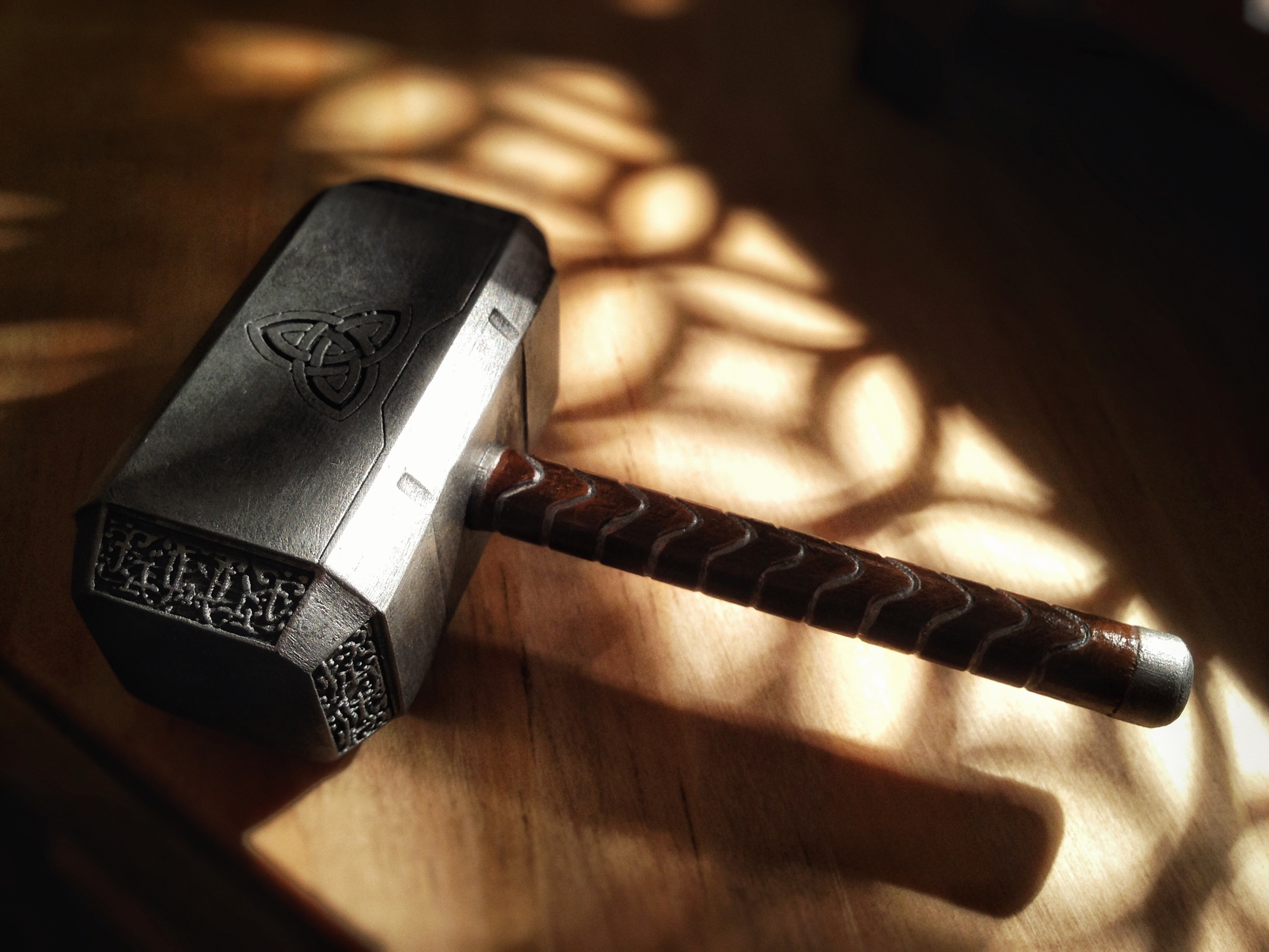 3D printed Mjolnir • made with 3D Systems SLA 7000・Cults