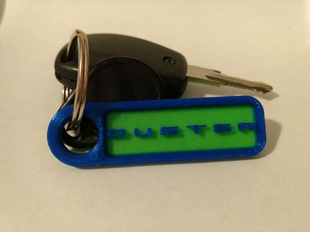 3D printed Dacia Duster Keychain・Cults