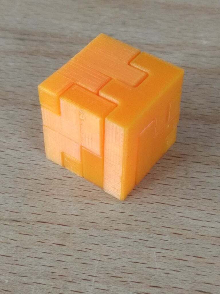 3D printed Printable Interlocking Puzzle #2・Cults