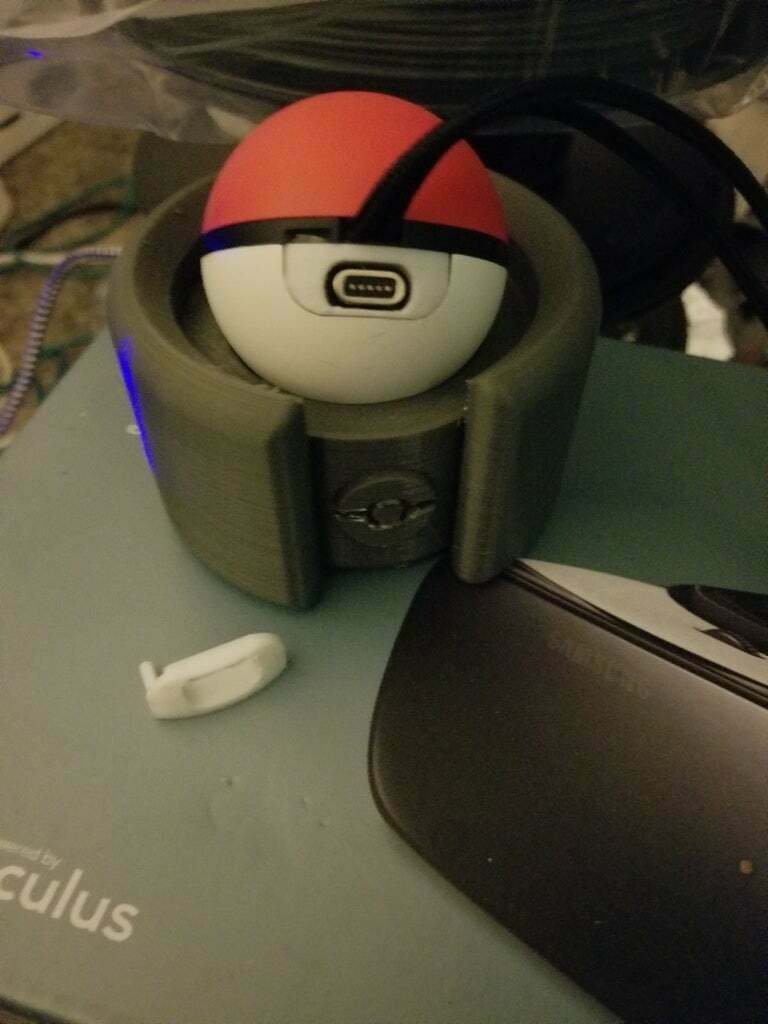 Free STL file Pokeball Plus Mag charger dock ・3D printing template to ...
