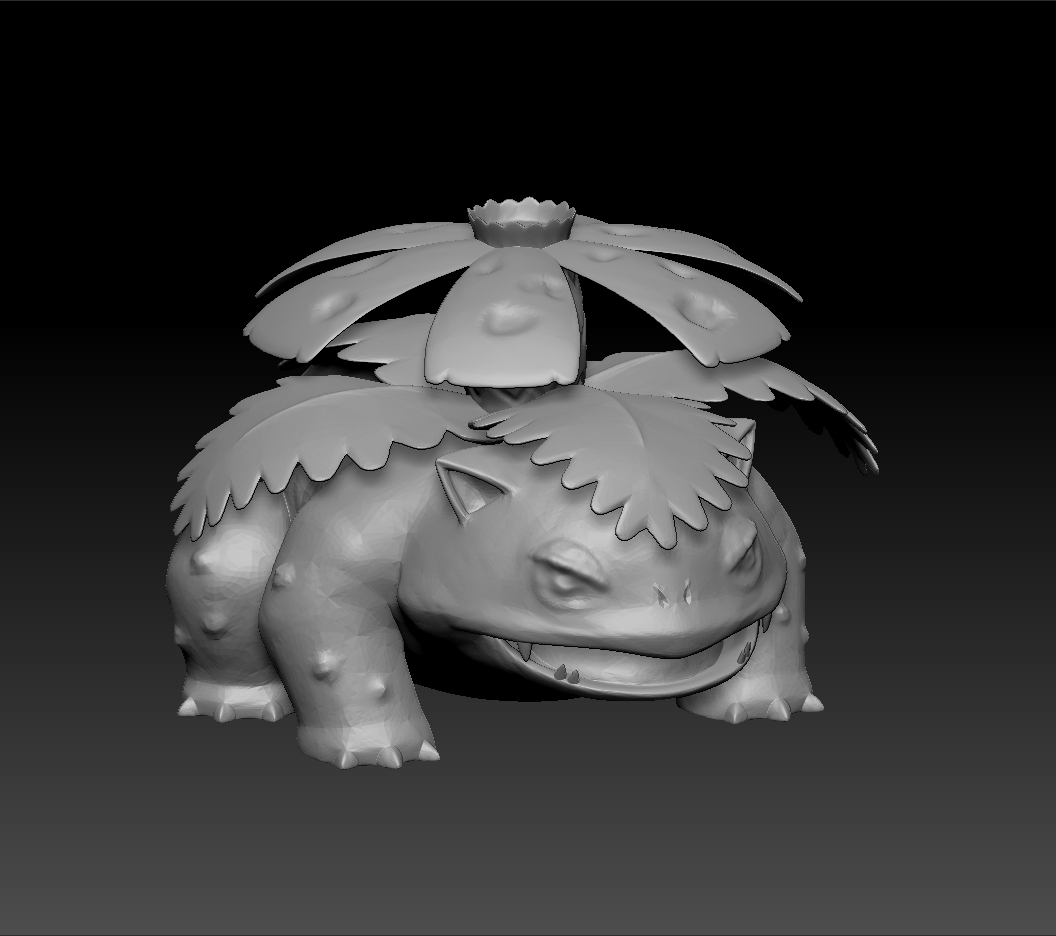 OBJ file POKEMON - HIGH RES - #003 Venusaur 🐉 ・3D print model to ...