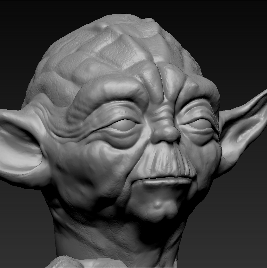 ⭐ STAR WARS, Life size YODA V2・ STL File for ・Cults