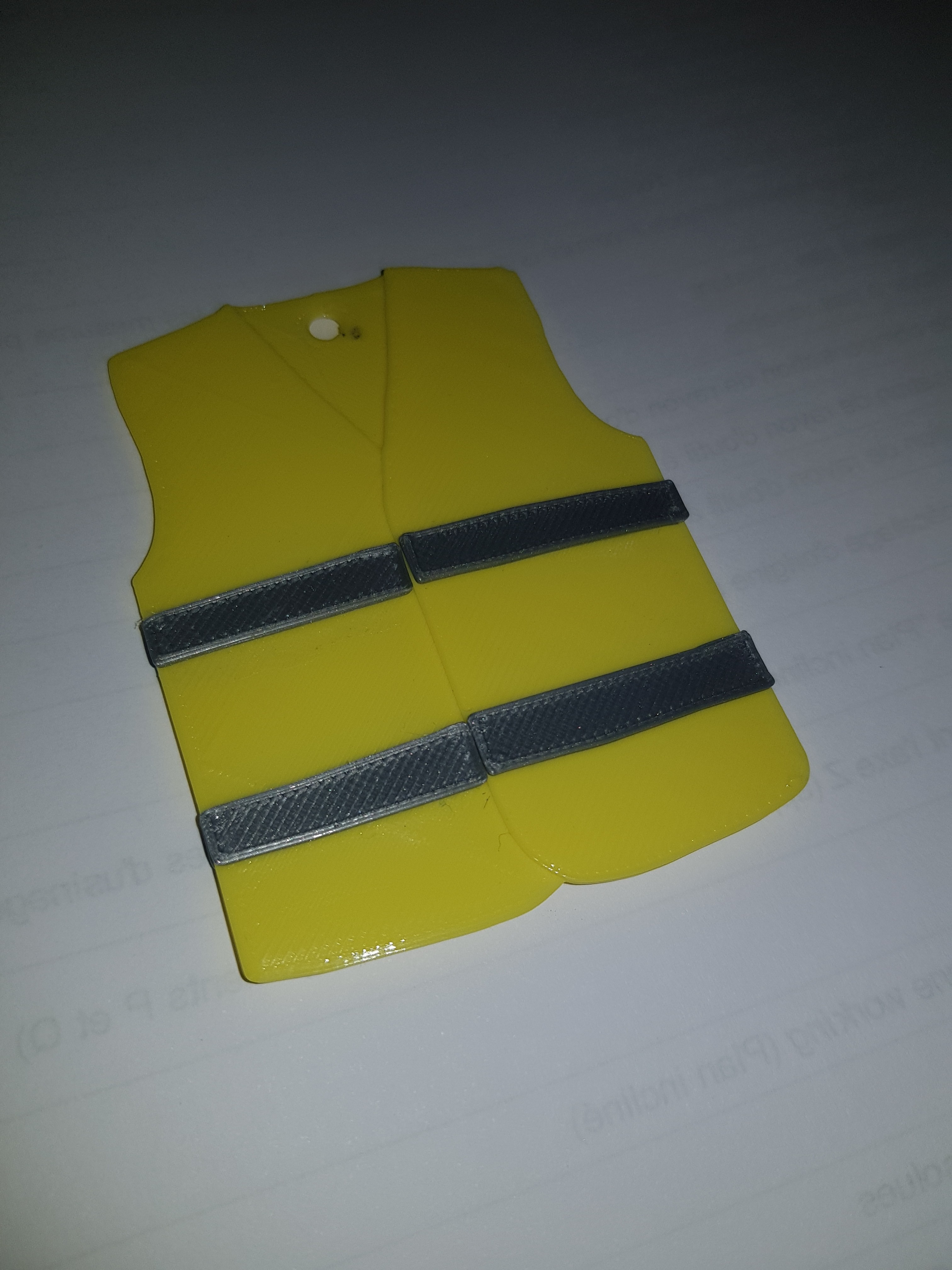 3D printing yellow vest • made with XYZdavincipro 3en1・Cults