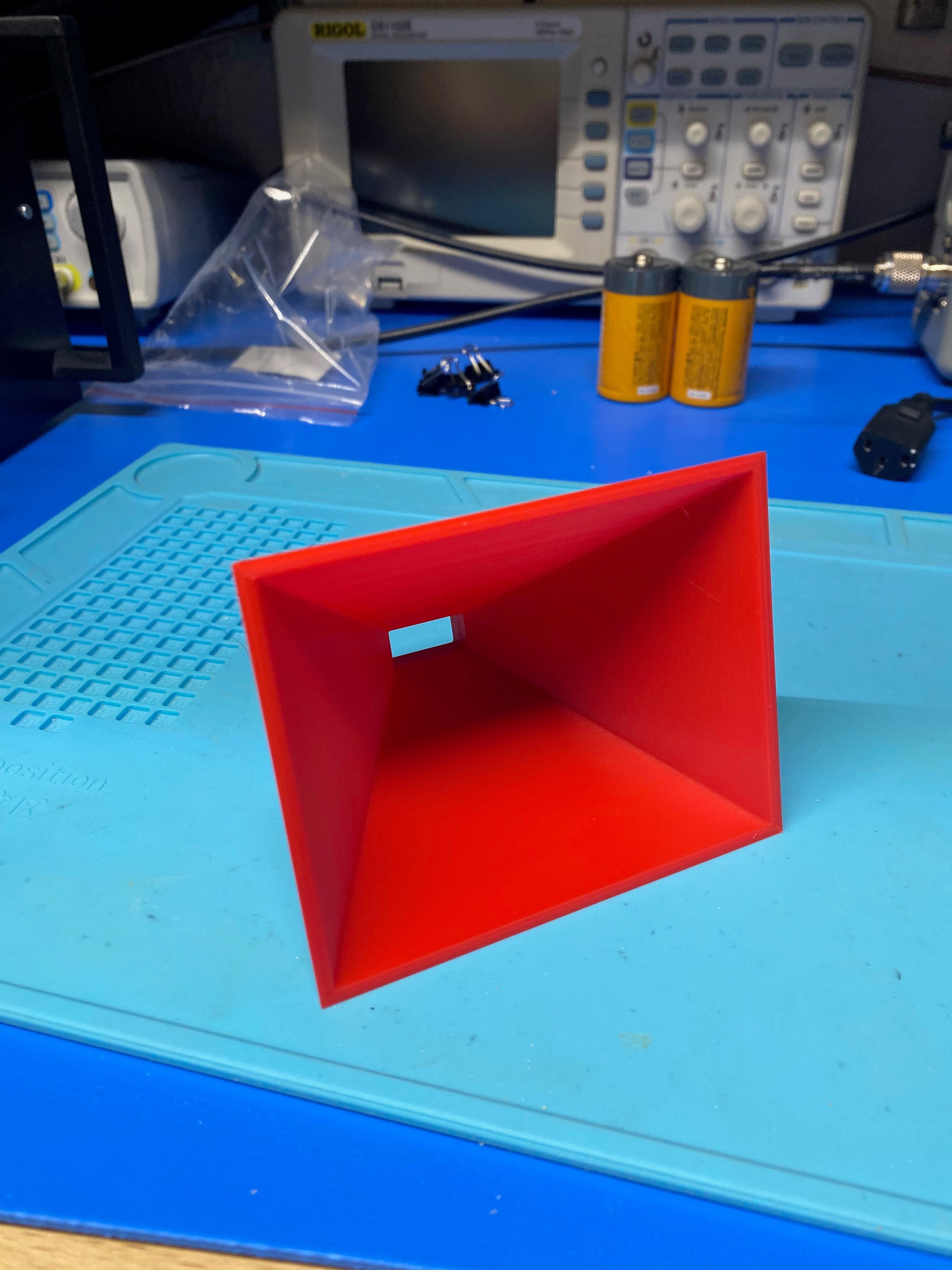3D print Horn Antenna with WR75 flange・Cults