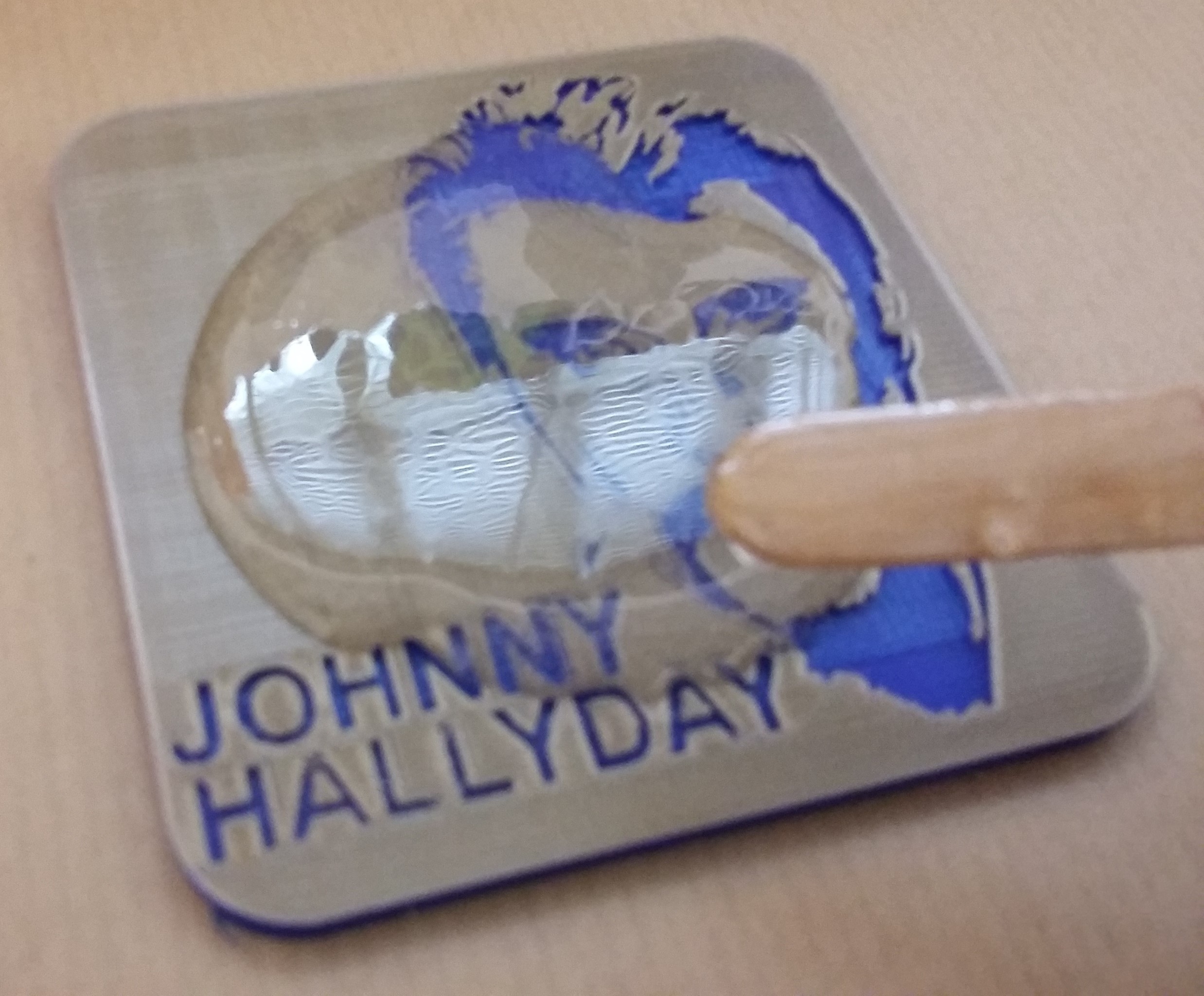 Archivo STL Imán johnny hallyday 📱 ・Objeto imprimible en 3D para ...