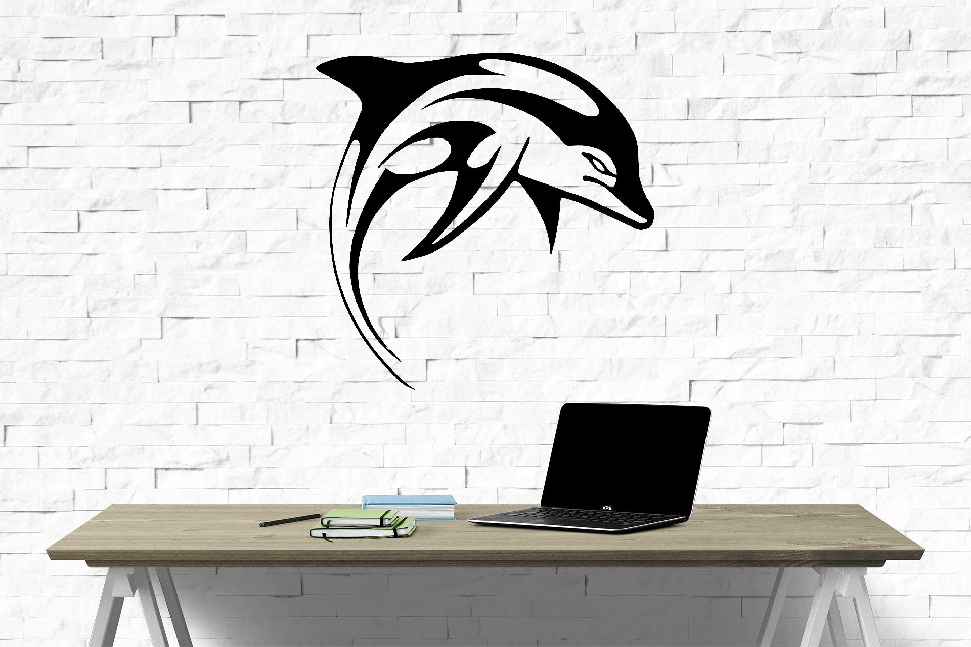 arquivo STL DOLPHIN LINE ART VECTOR WALL SCULPTURE 2D 🐬 ・modelo para ...