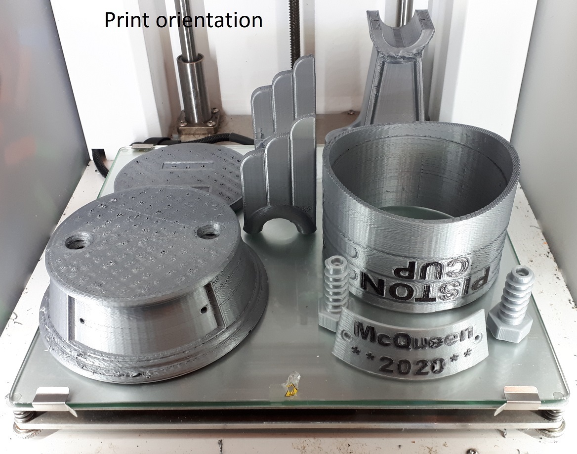 🏆 Piston cup trophy from Cars - Customizer version・ STL File for 3D ...