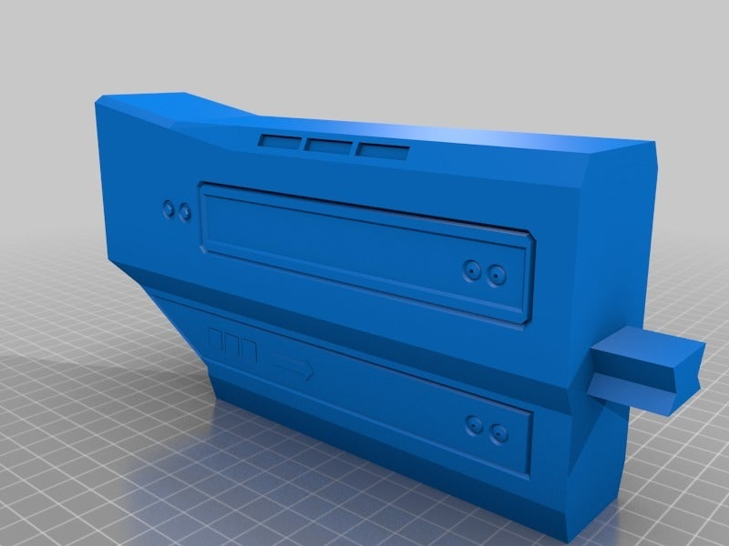 Free STL file PRINTABLE! TERMINATOR ABR27 Assault Rifle 🔫 ・3D print ...