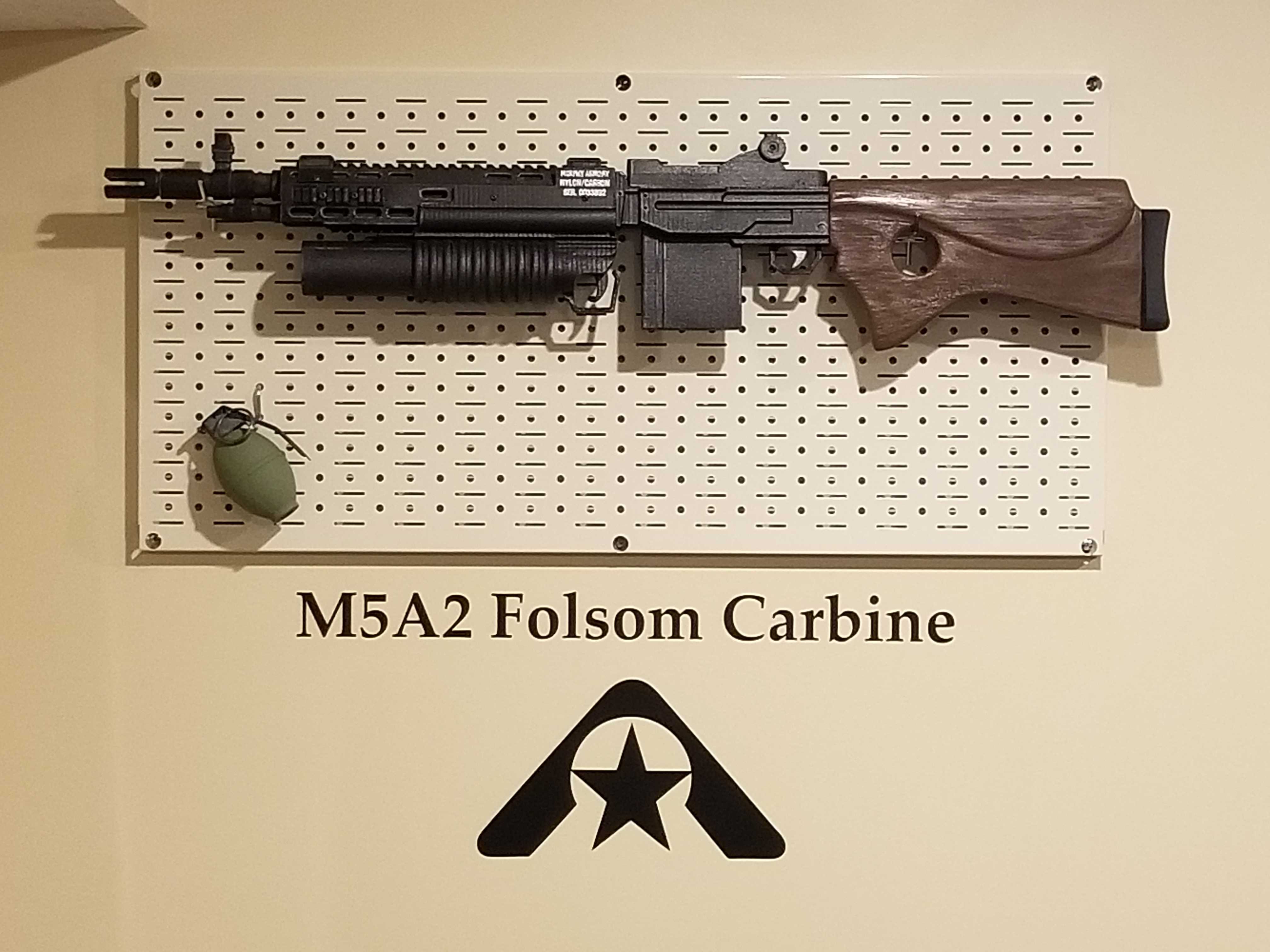 🎲 Resistance - M5A2 Folsom Carbine・ STL File for ・Cults