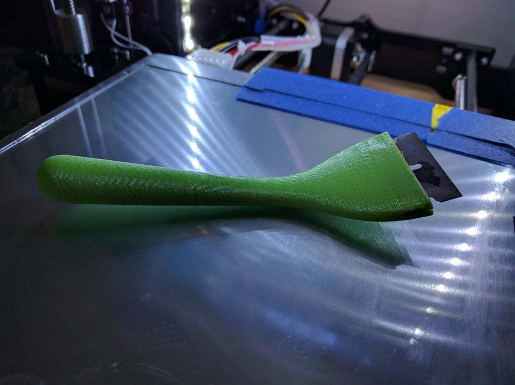 3D printing Razor Scraper Handle 2・Cults