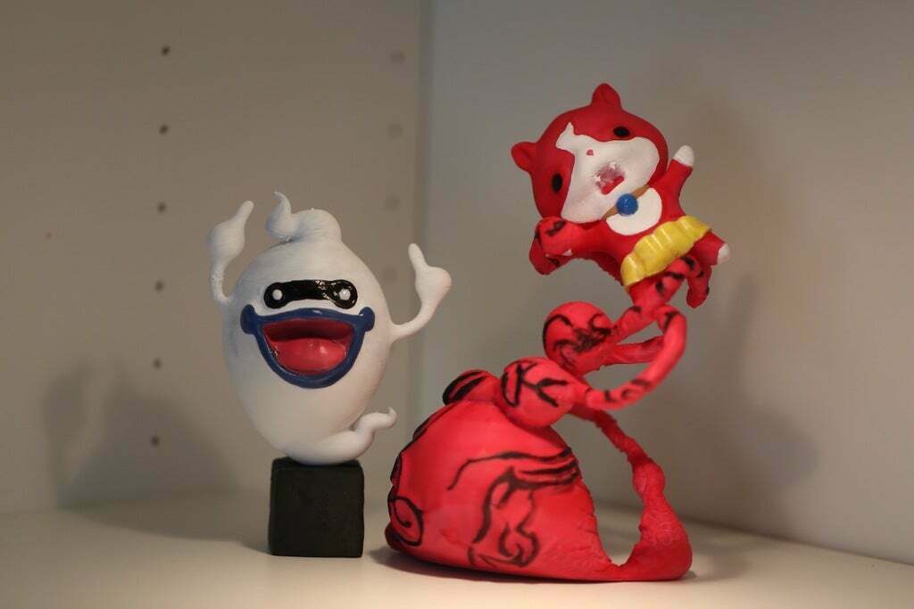 Free STL file 吉胖喵「ジバニャン」（Jibanyan）妖怪ウォッチ 🎨 ・3D printing idea to ...