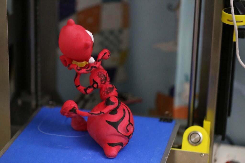 Free STL file 吉胖喵「ジバニャン」（Jibanyan）妖怪ウォッチ 🎨 ・3D printing idea to ...