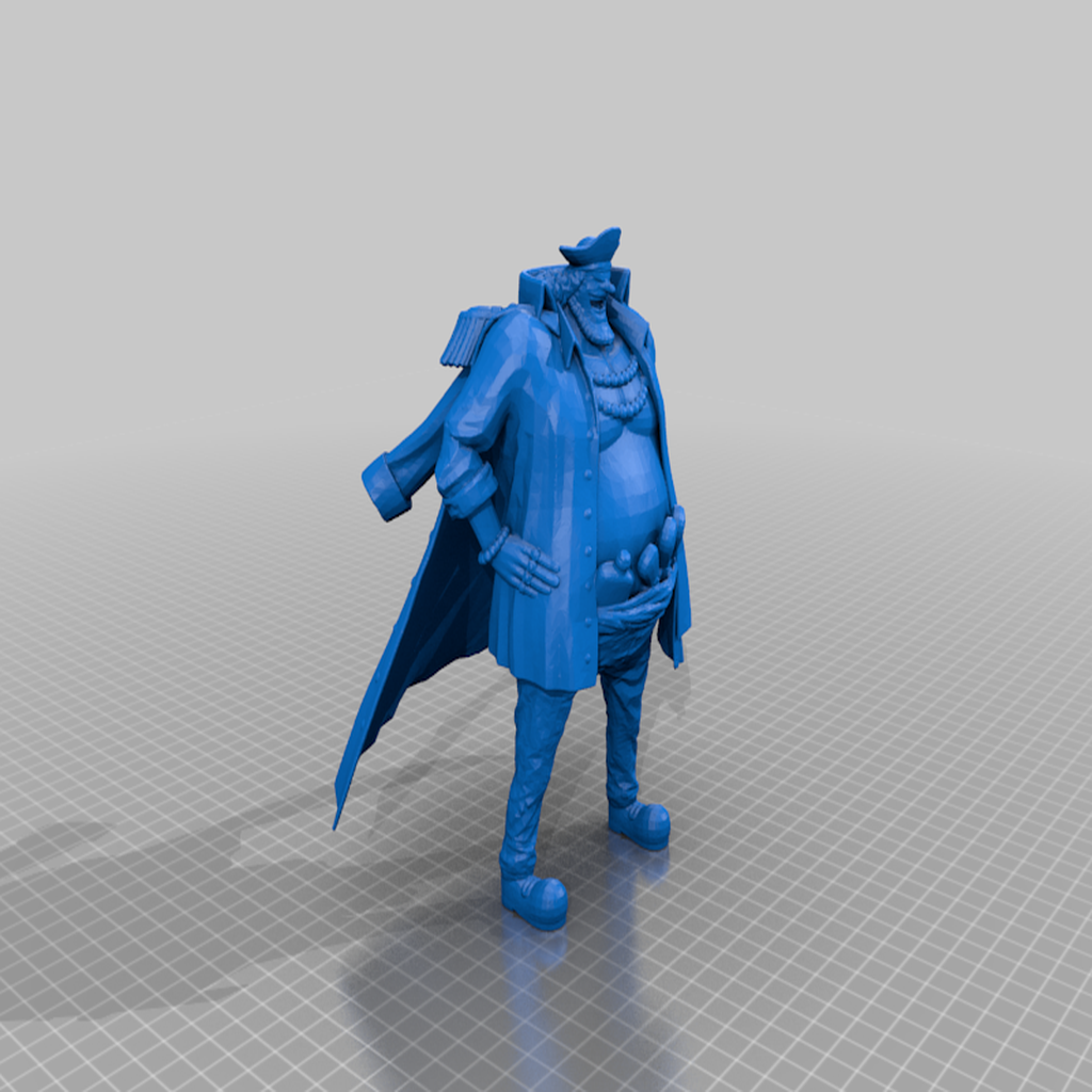 💬 BlackBeard・Free 3D File for ・Cults