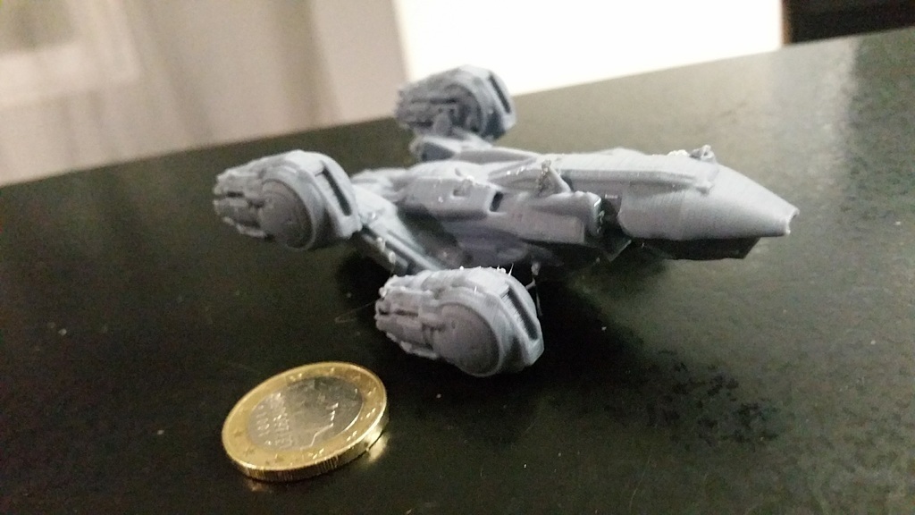 Archivo 3D gratis USCSS Prometheus (LoRes) 👽・Plan de impresión en 3D ...