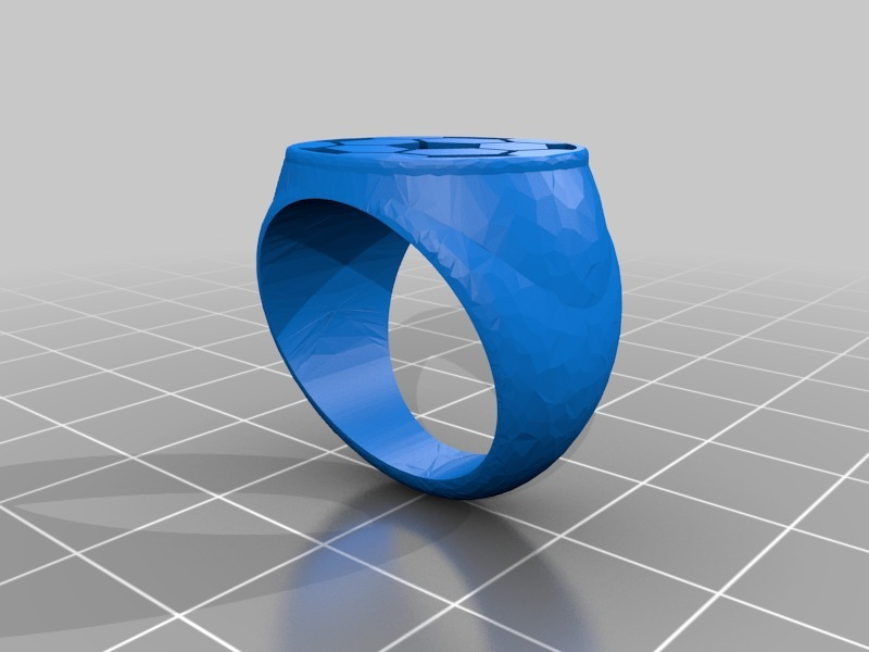Archivo 3D gratuito Anillo de fútbol 💍 ・Design para impresora 3D para descargar・Cults
