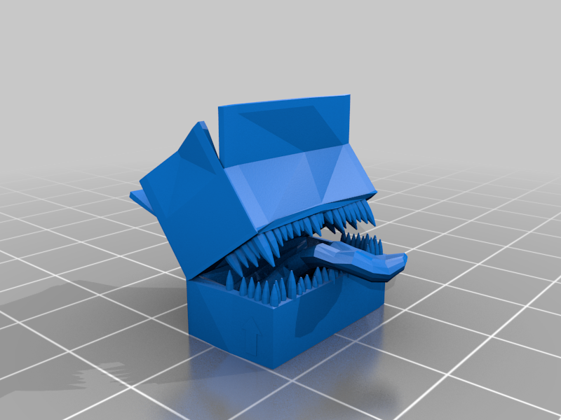 📦 Cardboard Box Mimic・Free STL File for ・Cults