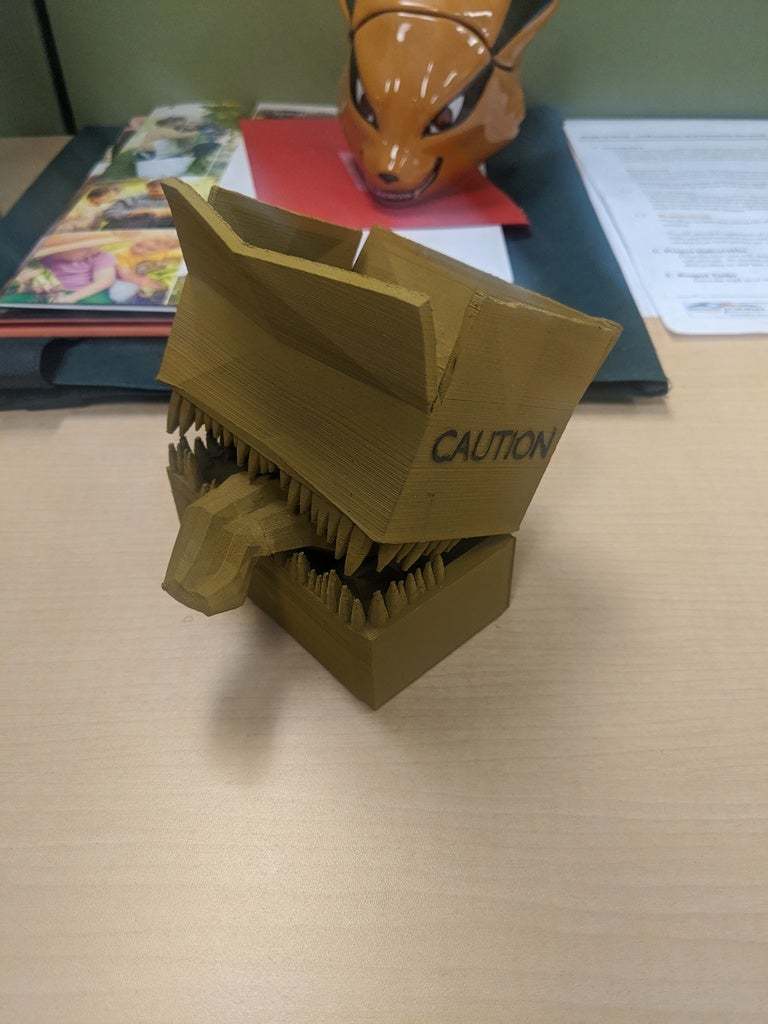 📦 Cardboard Box Mimic・Free STL File for ・Cults