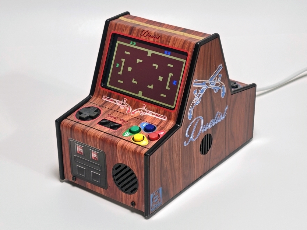 🎮 Duelist 2-Player Mini Retro Console・Free STL File for ・Cults