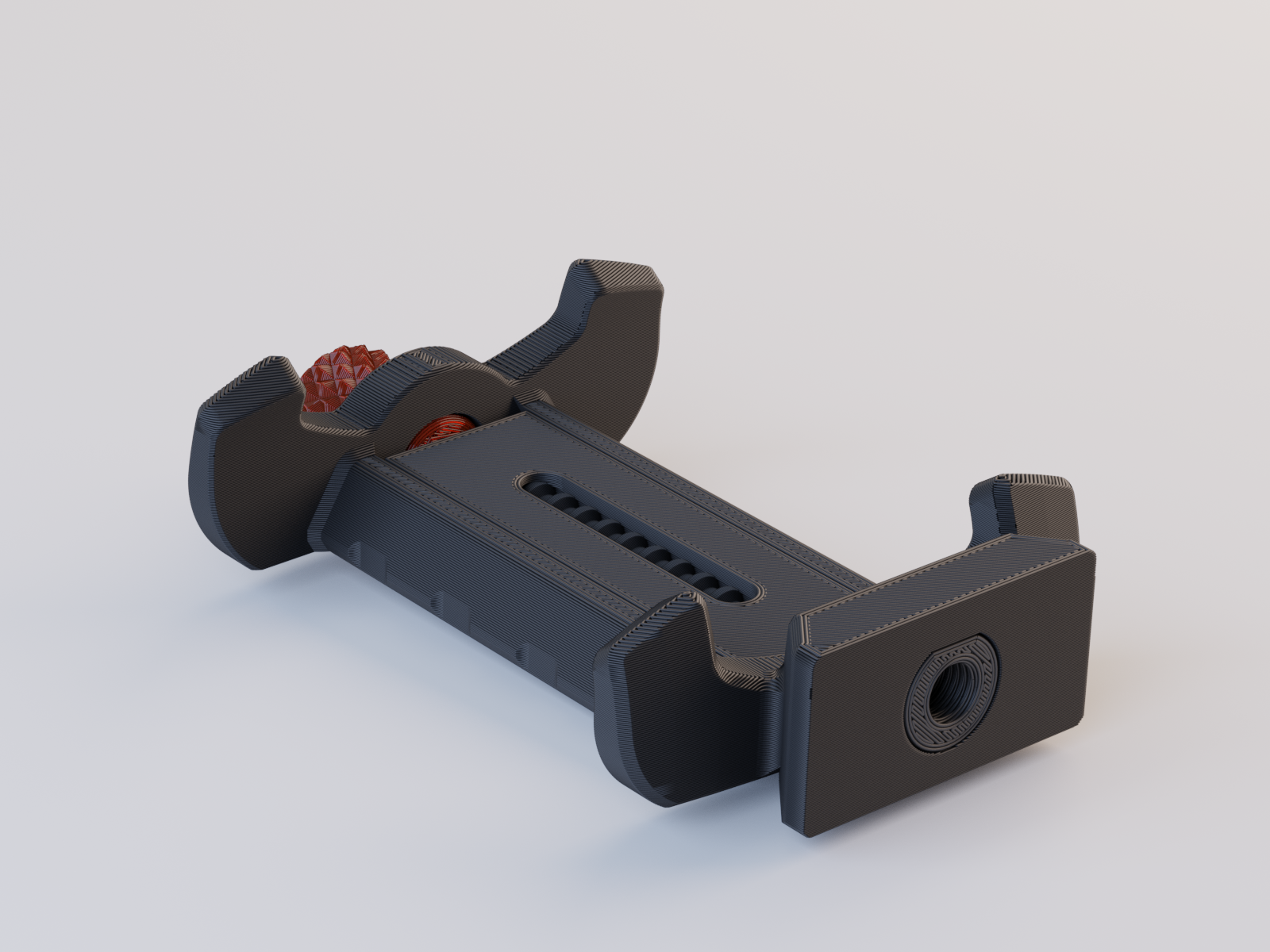 📞 Tripod Mobile Phone Clamp V2・Free STL File for ・Cults