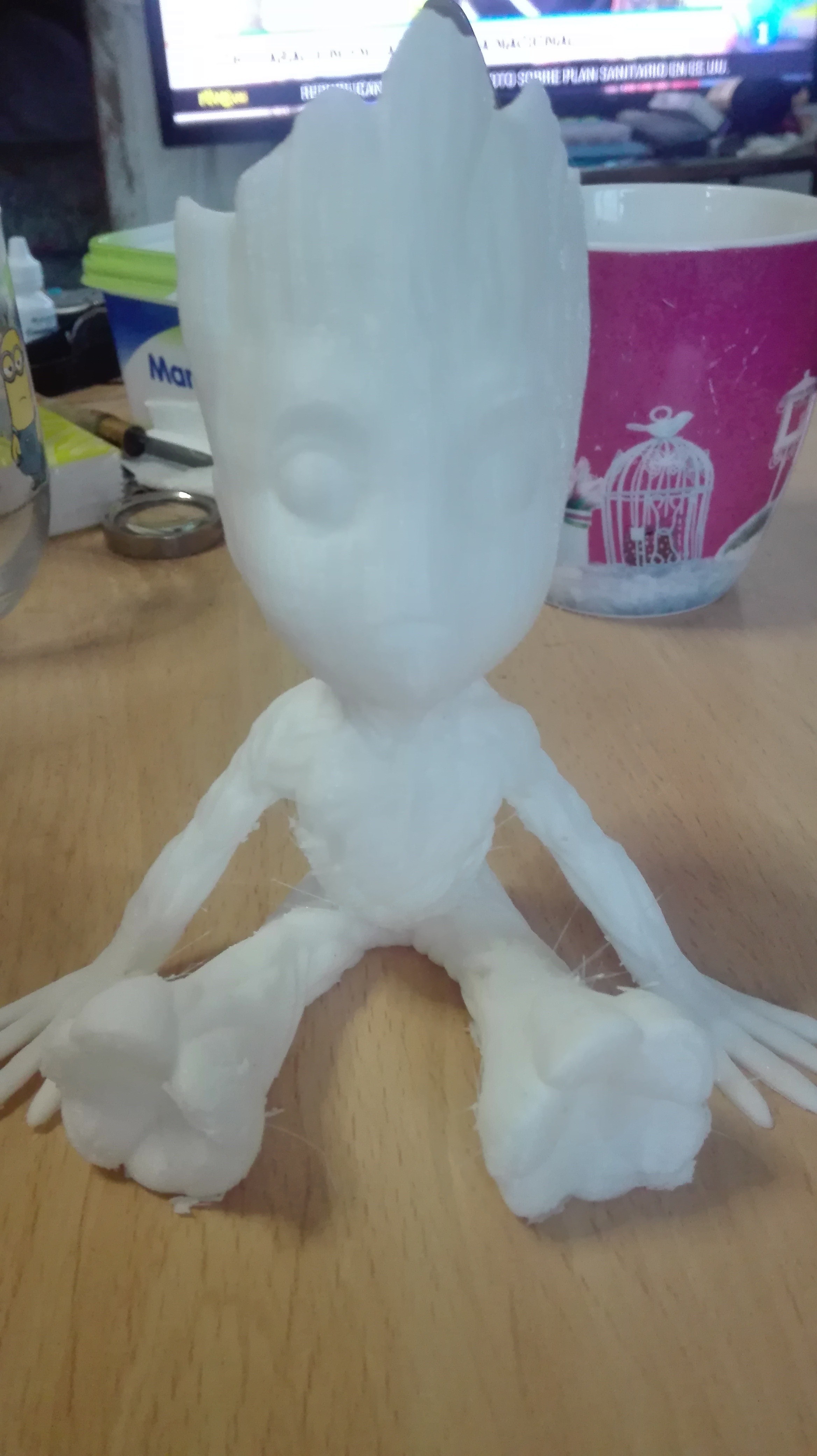 3D print Baby Groot • made with prusa A8・Cults