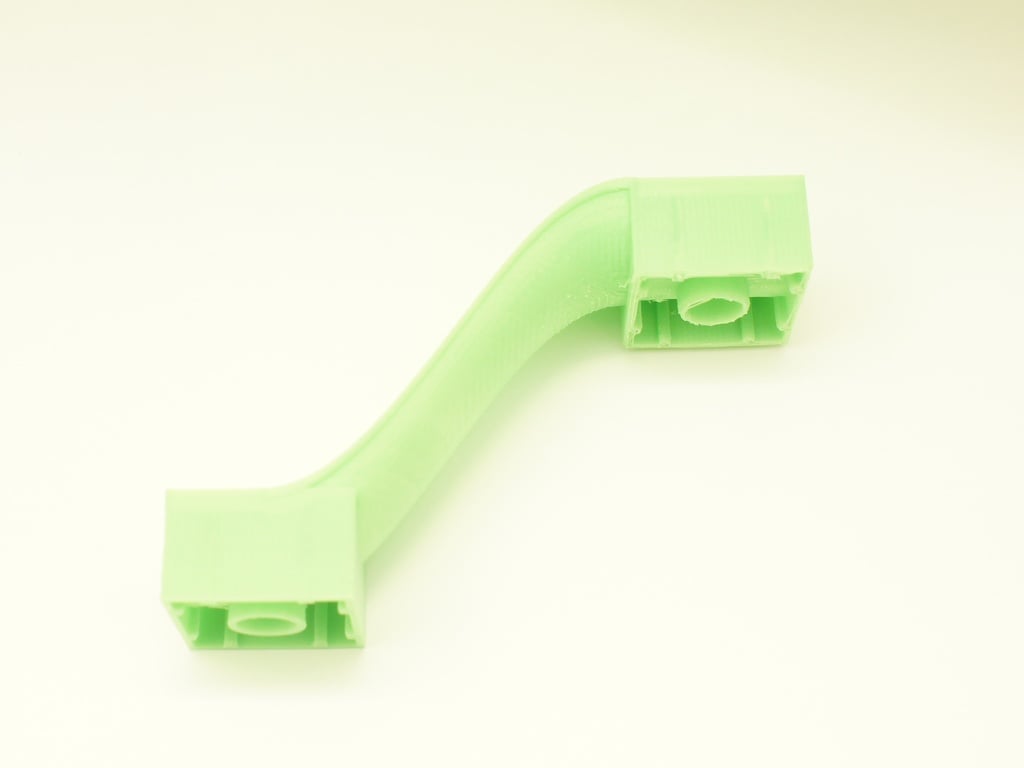 3D print Duplo/Hubelino compatible steep slim marble ramp・Cults