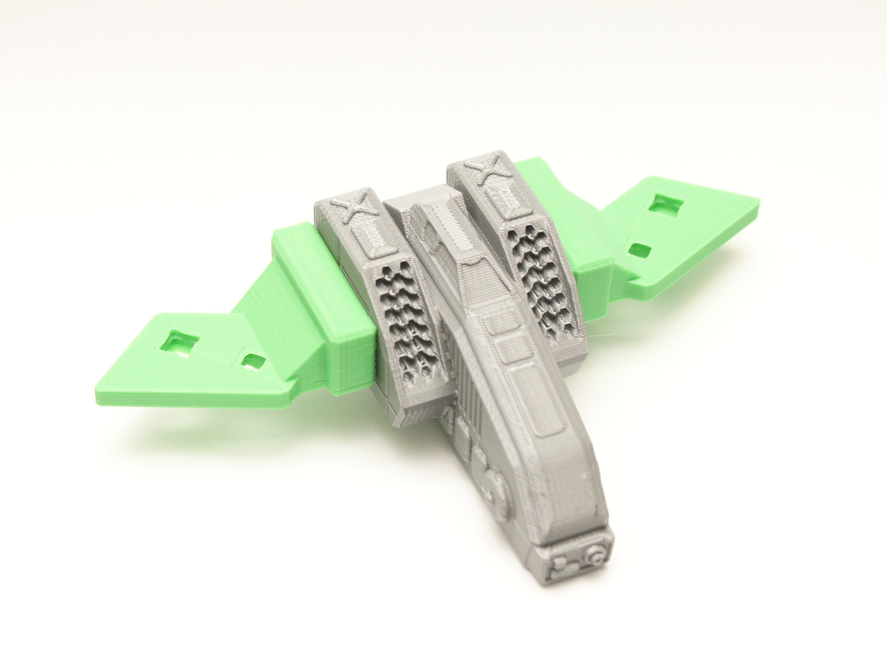 3D printable PrintABlok Hardpoint Wings・Cults