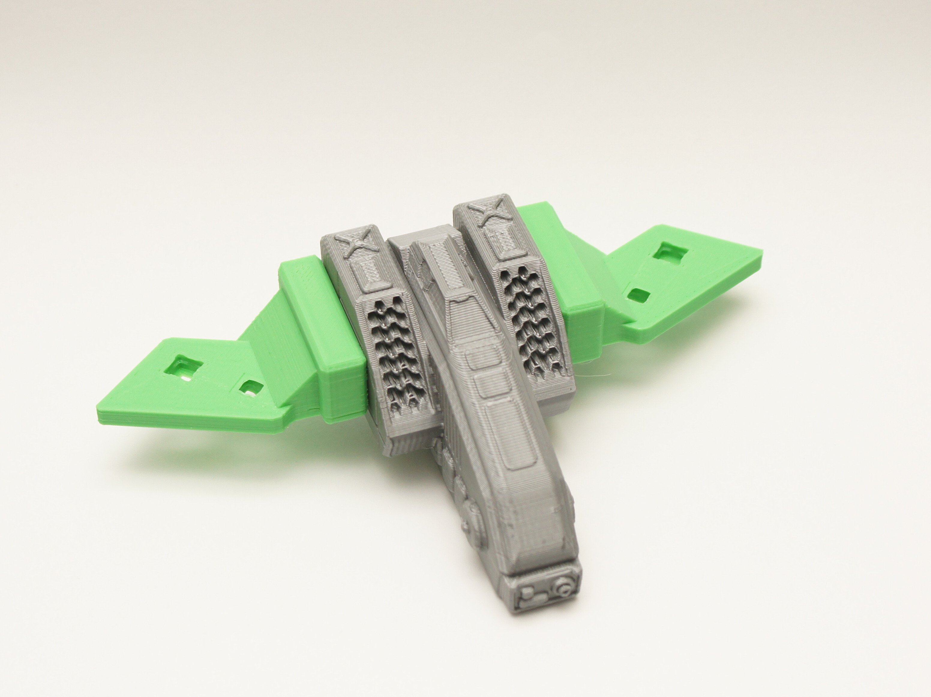 3D printable PrintABlok Hardpoint Wings・Cults
