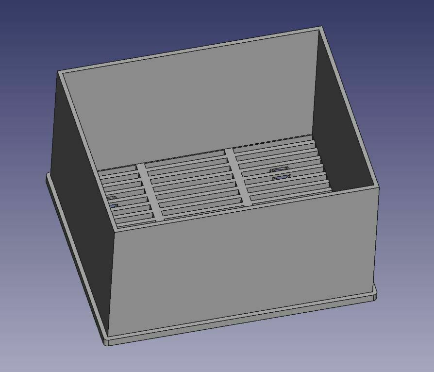 📦 Filter box for aquarium. Aquatlantis Biobox・Free 3D File for ・Cults