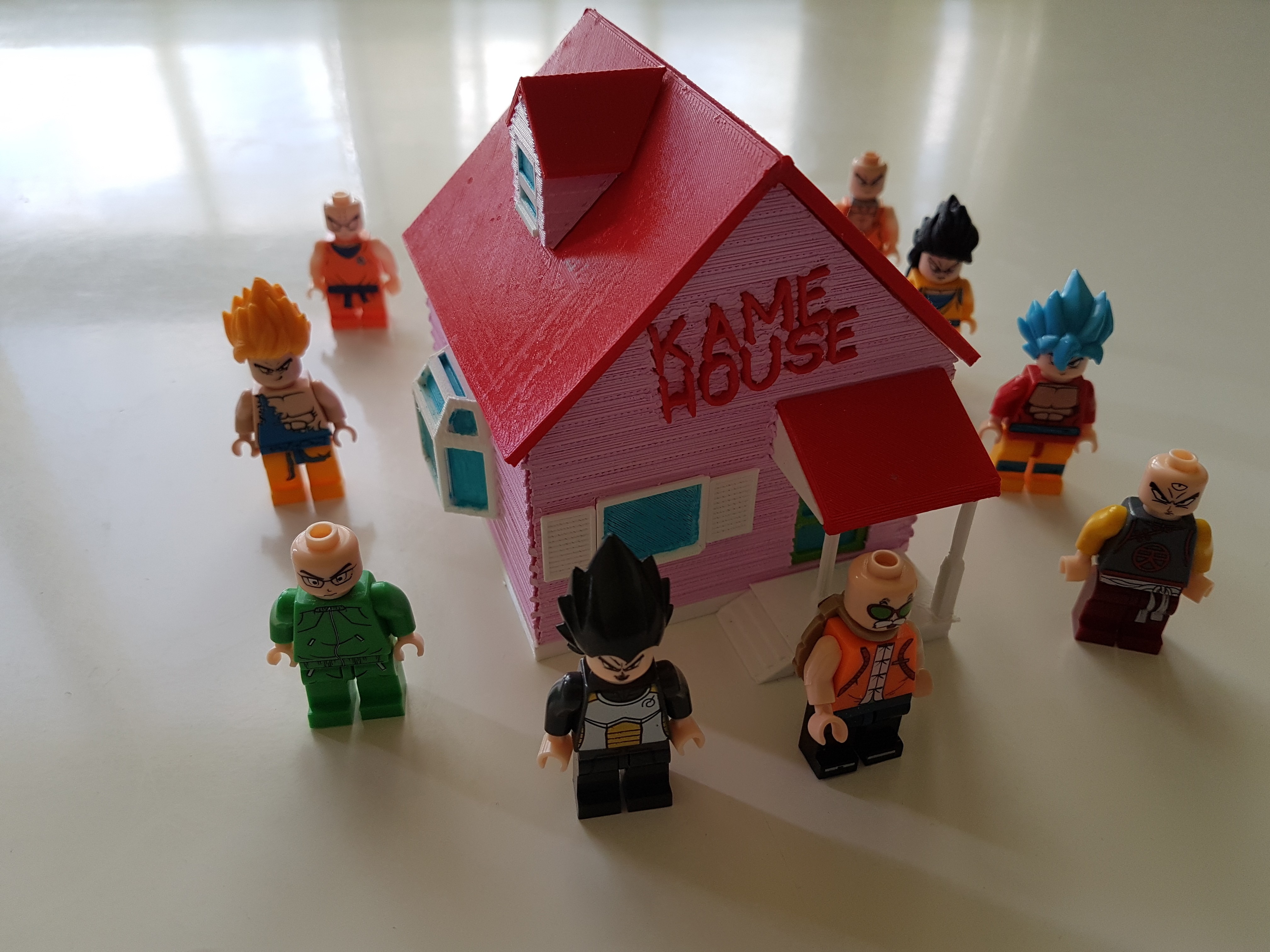 3D printable Kame House from Dragon Ball • made with Dagoma discovery ...