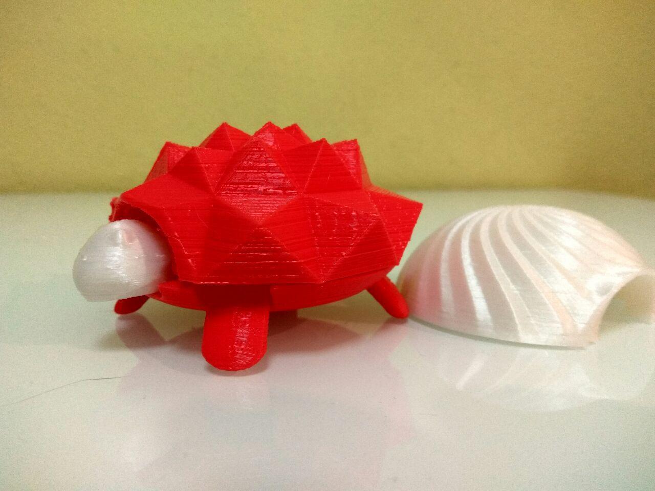3D printing Squishy Turtle • made with Anet A8・Cults