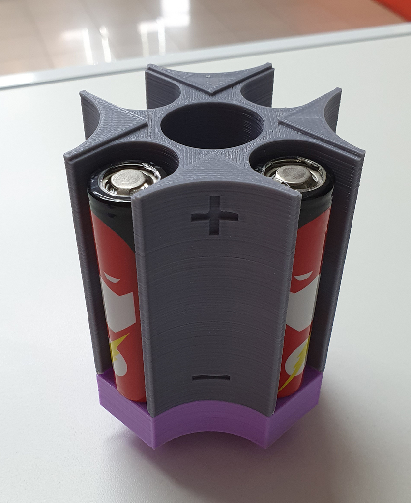 STL file 1-4 18650 Parallel Mechanical Vape Mod 👽・3D print model to ...