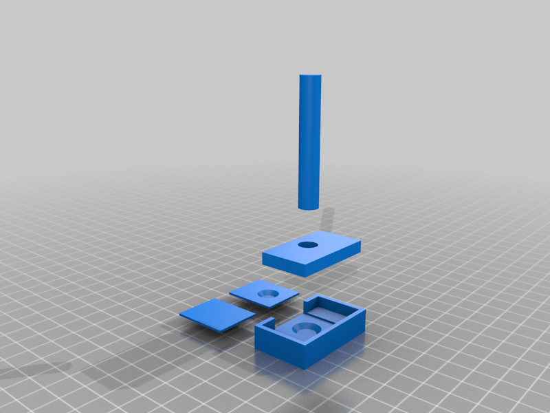 STL file 1-4 18650 Parallel Mechanical Vape Mod 👽・3D print model to ...