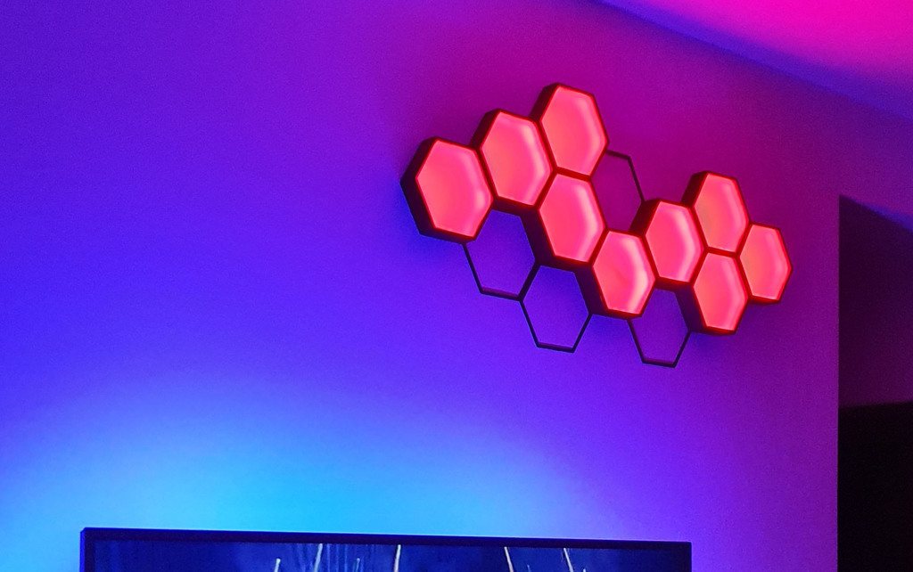 Free STL file Hexagonal Cell Led Lamp 🔦・3D printable object to download ...