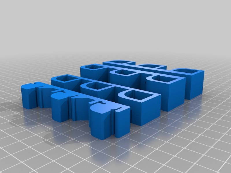 STL file Aluminum Rod Supports. 🧹・3D printer model to download・Cults