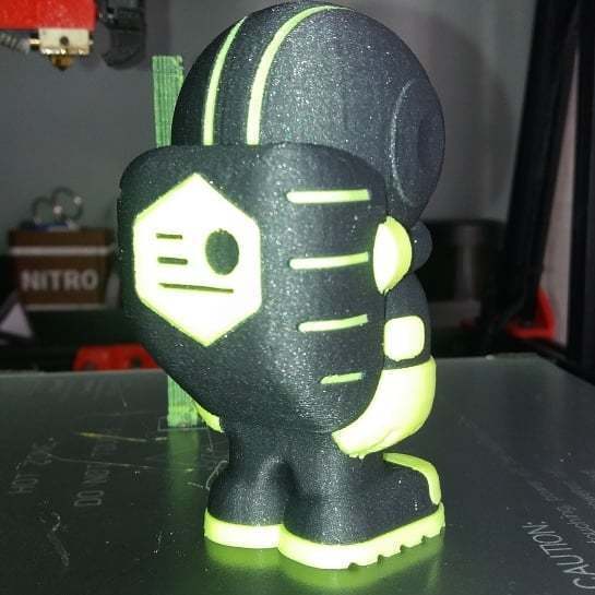 3D printed Dual Color 3D Phil・Cults